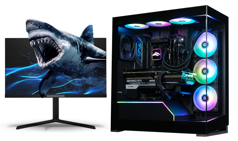 Mighty Deep Blue Gaming PC | Stationær Computer